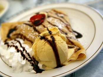 Receta de Crepas con Helado | Comohacercrepas.net